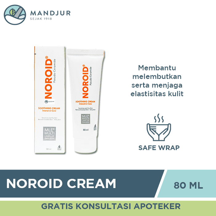 Noroid Soothing Cream 80 mL — Apotek Mandjur