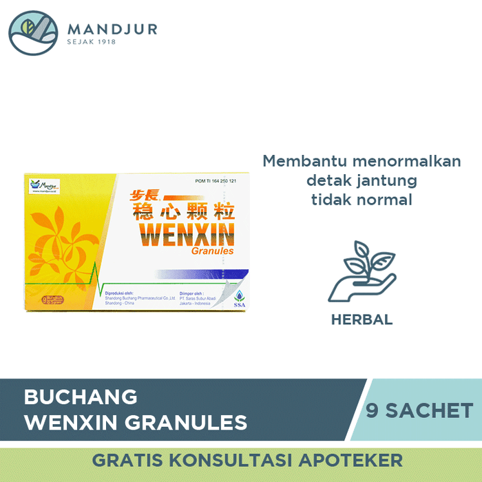 Buchang Wenxin Granules — Apotek Mandjur