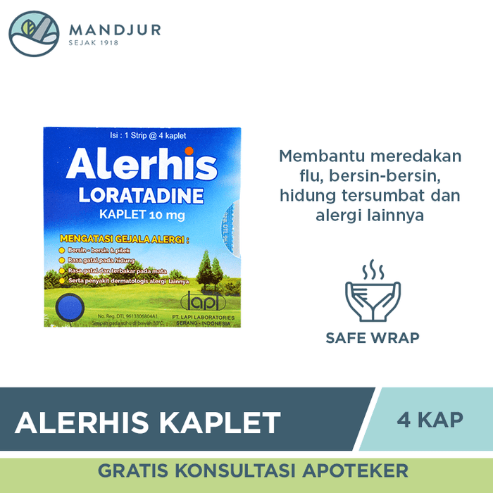 Alerhis 4 Kaplet — Apotek Mandjur